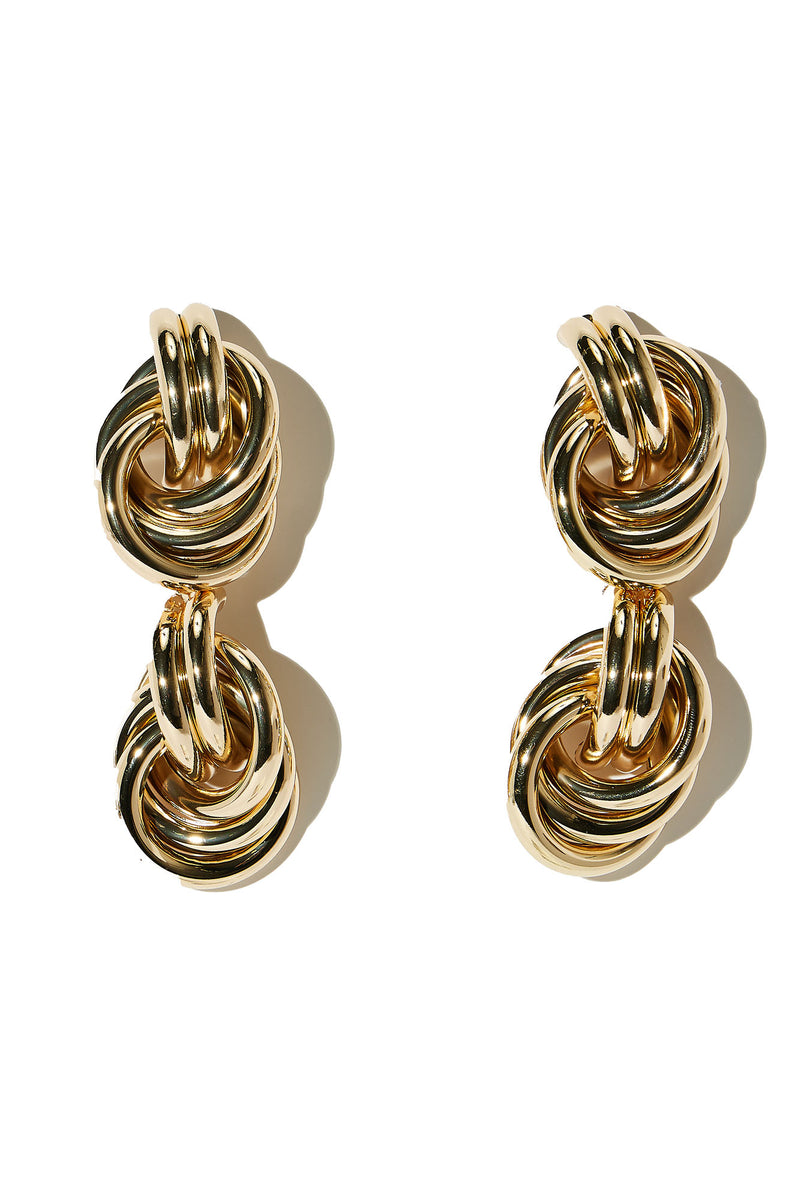 Spontaneous Motion Earrings - Gold | Fashion Nova, Jewelry | Fashion Nova