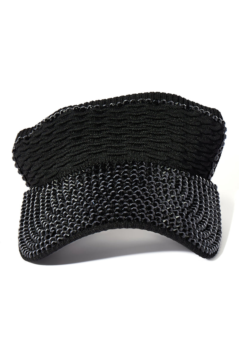 Sparkle Lights Visor Hat - Black | Fashion Nova, Accessories | Fashion Nova