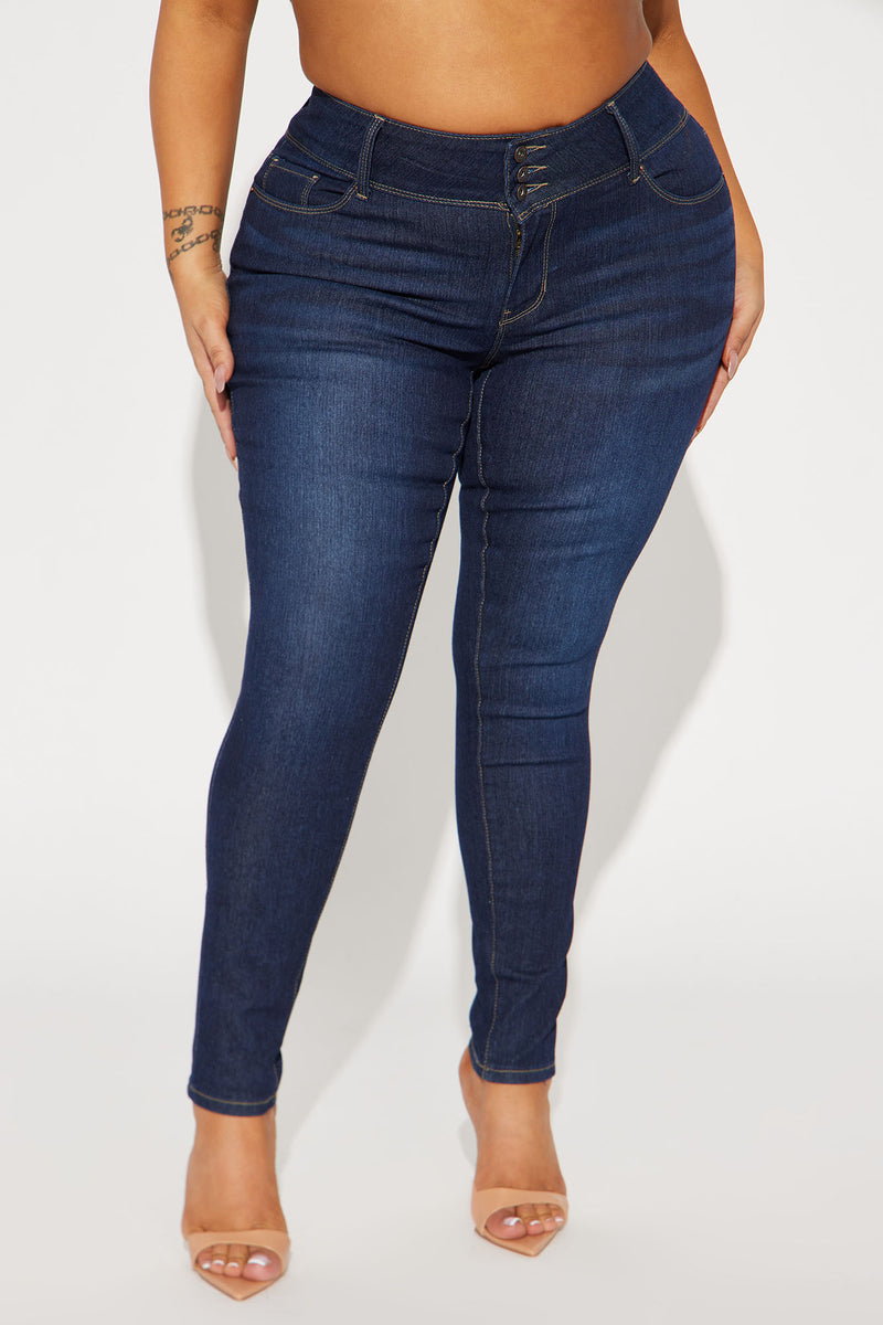 Going Somewhere Stretch Skinny Jean Dark Wash Fashion Nova Jeans Fashion Nova