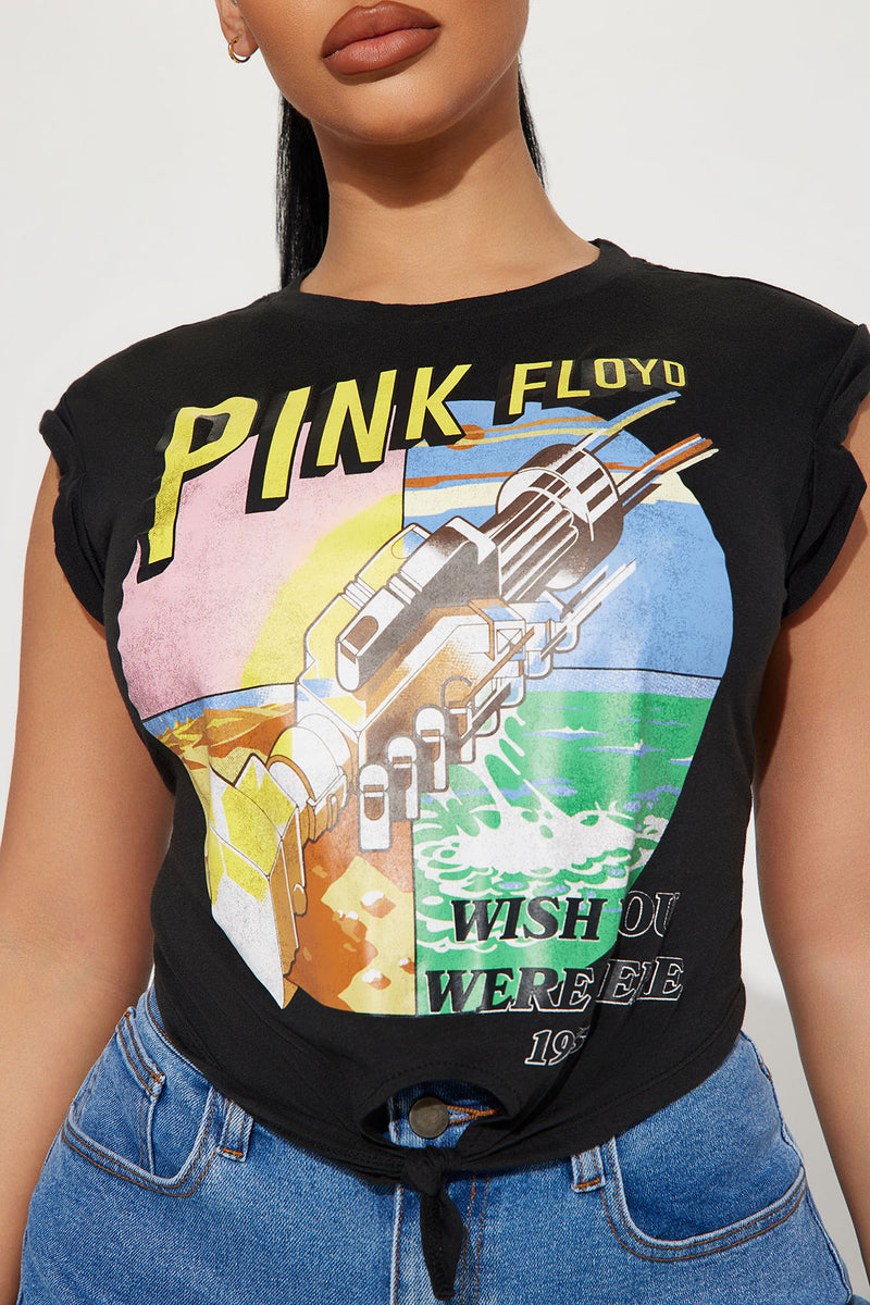 Pink Floyd Front Twist Tee - Black | Fashion Nova, Screens Tops and ...