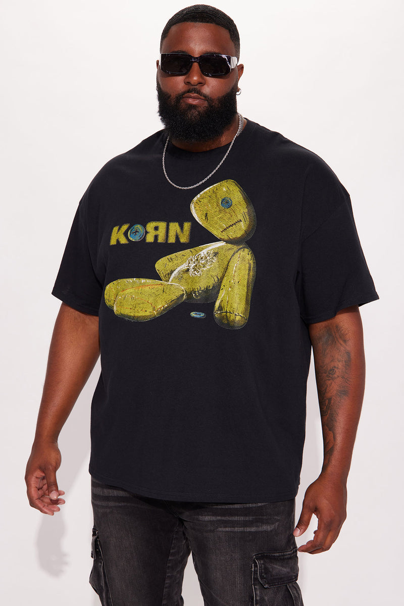 Korn Issues Short Sleeve Tee - Black | Fashion Nova, Mens Graphic Tees ...