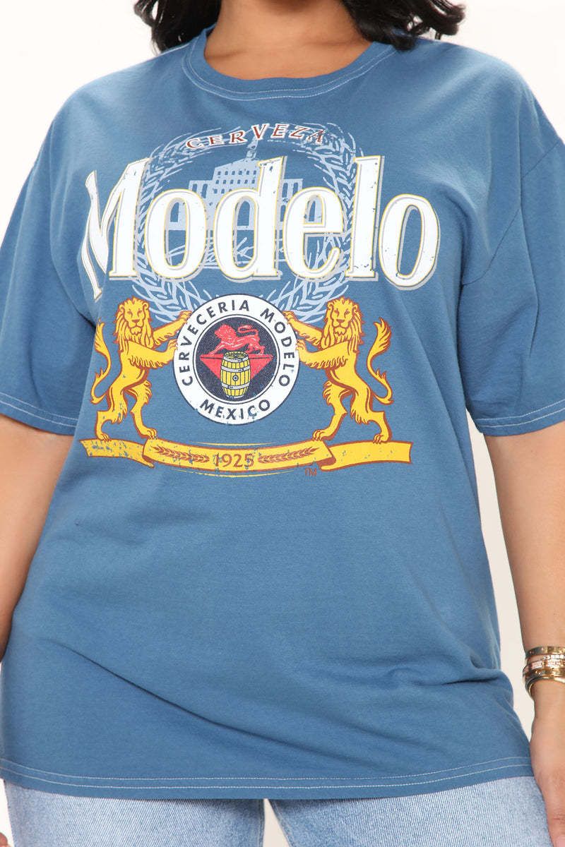 Modelo Oversized Tee - Navy | Fashion Nova, Screens Tops and Bottoms ...