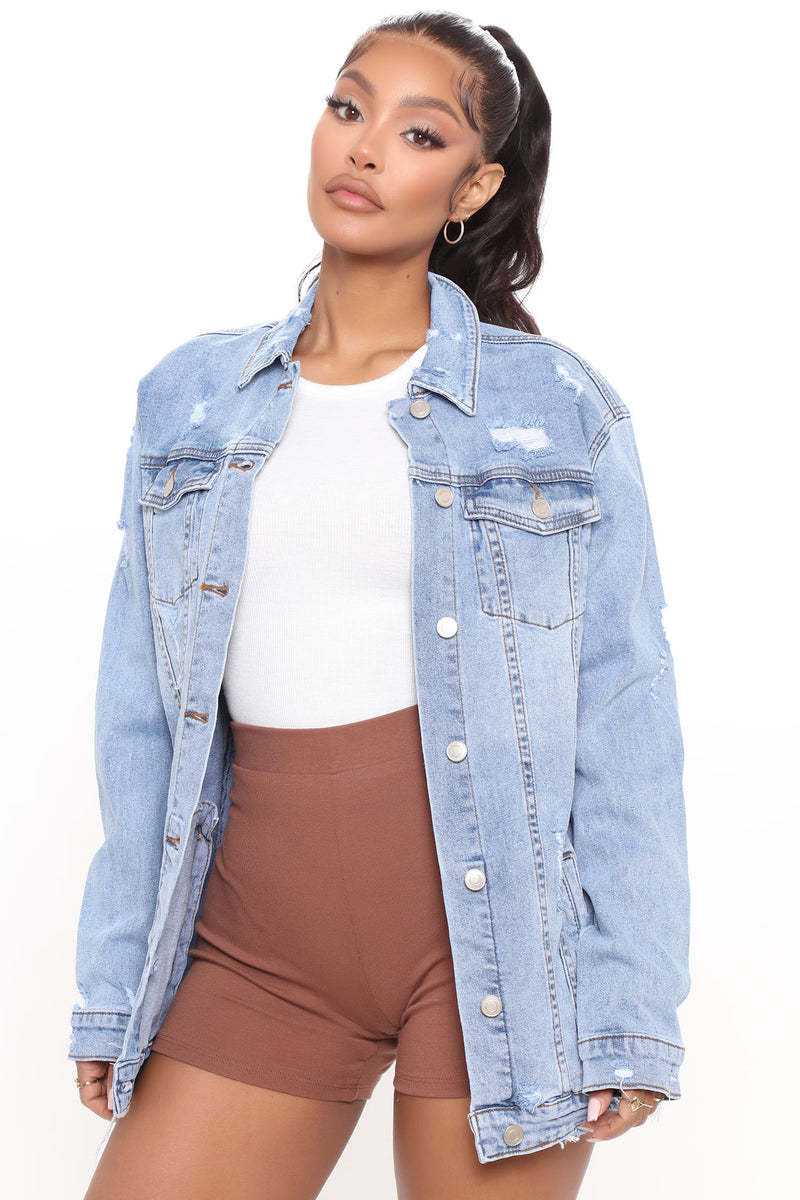 Sophie Denim Jacket - Light Wash | Fashion Nova, Jackets & Coats ...