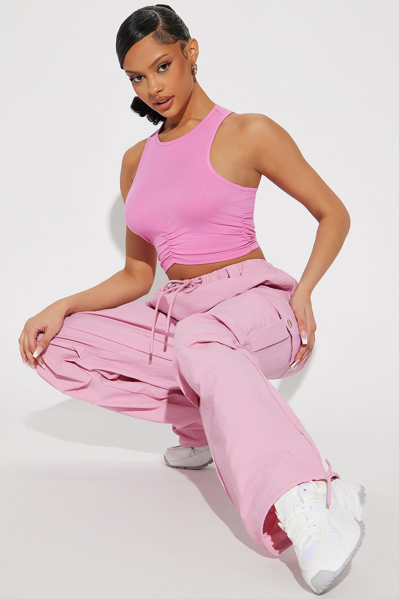 Reese Ribbed Top - Pink | Fashion Nova, Basic Tops & Bodysuits ...