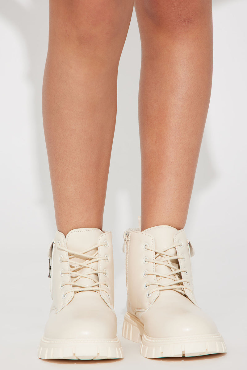 Mini Brave Girl Boots - Ivory | Fashion Nova, Kids Shoes | Fashion Nova