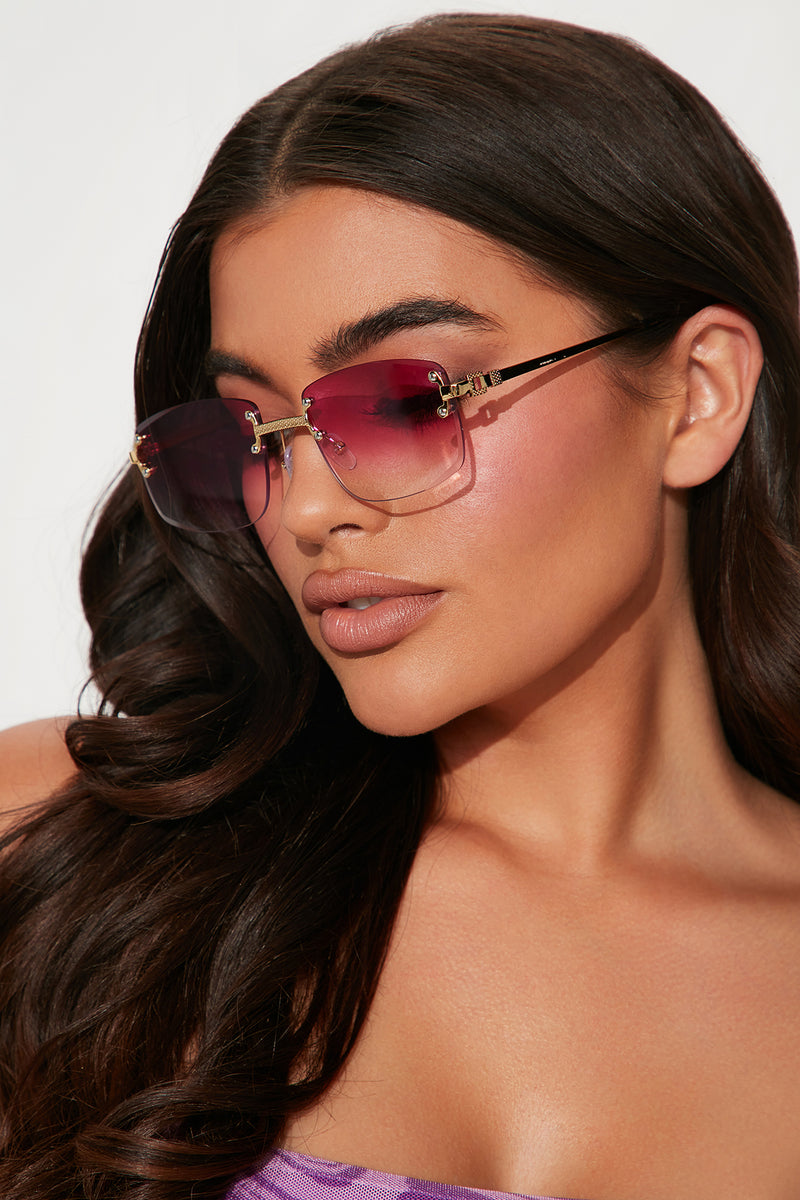 Flashback Memories Sunglasses - Fuchsia | Fashion Nova, Sunglasses | Fashion Nova