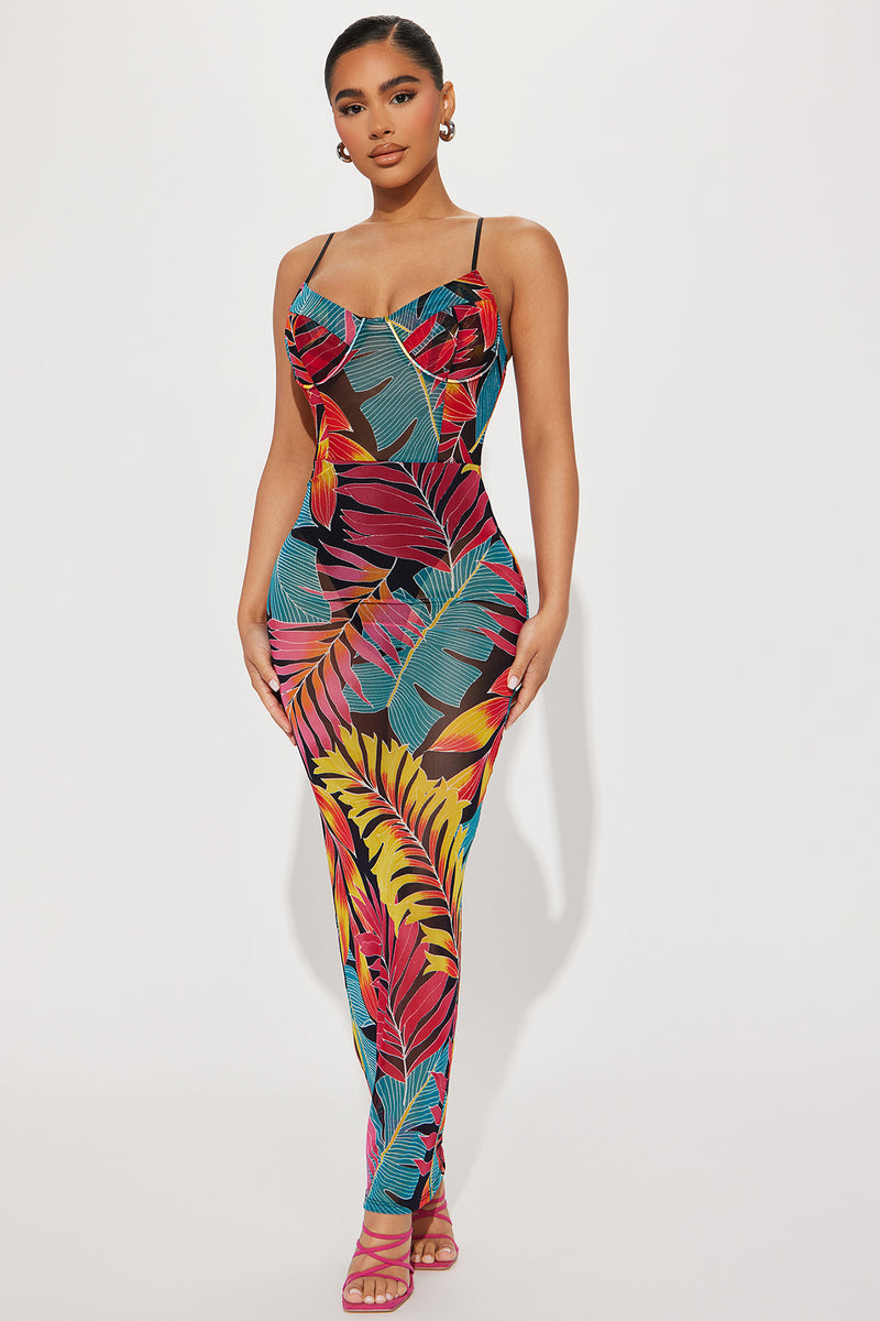Tina Tropical Maxi Dress - Multi Color | Fashion Nova, Dresses ...