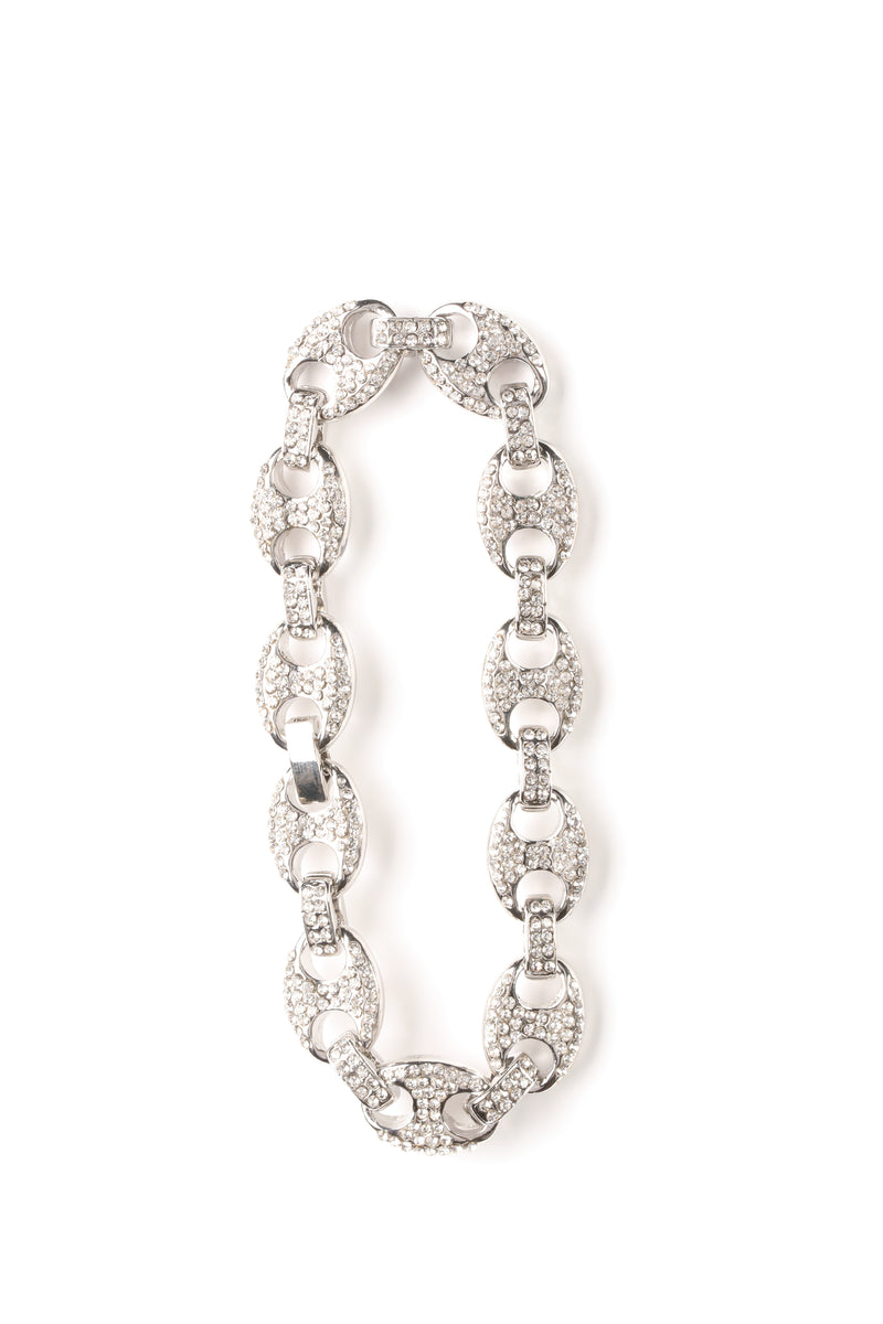 Ice Box Chain Link Bracelet - Silver | Fashion Nova, Mens Jewelry ...