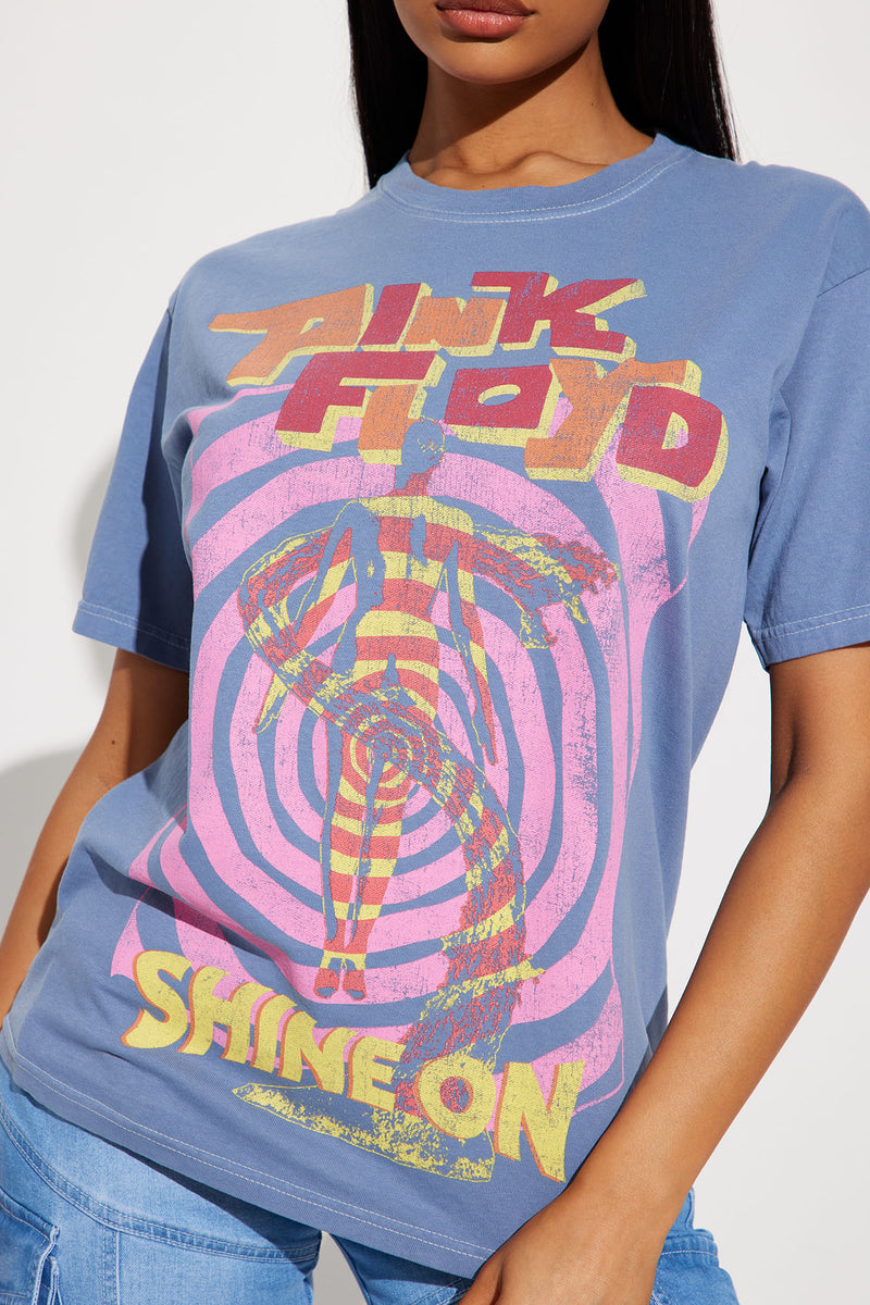 Shine On Pink Floyd Graphic Tshirt - Slate Blue | Fashion Nova, Screens ...