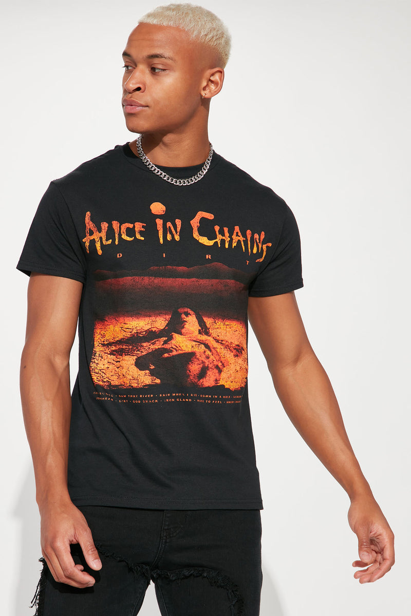 Alice In Chains Short Sleeve Tee - Black | Fashion Nova, Mens Graphic ...
