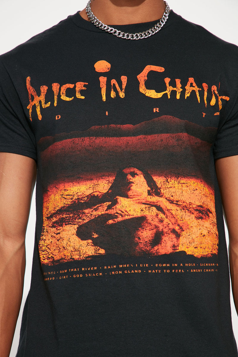 Alice In Chains Short Sleeve Tee - Black | Fashion Nova, Mens Graphic ...