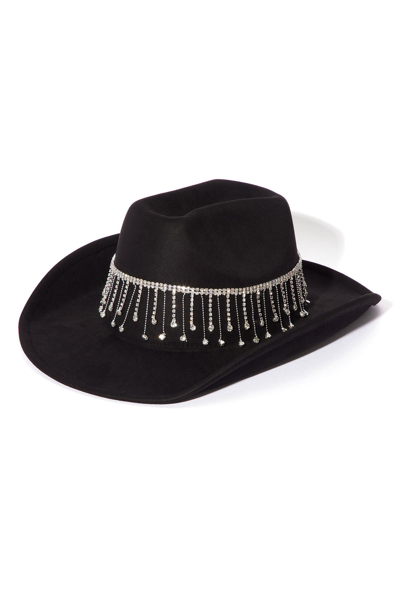 Feeling Sparkly Cowboy Hat - Black | Fashion Nova, Accessories ...