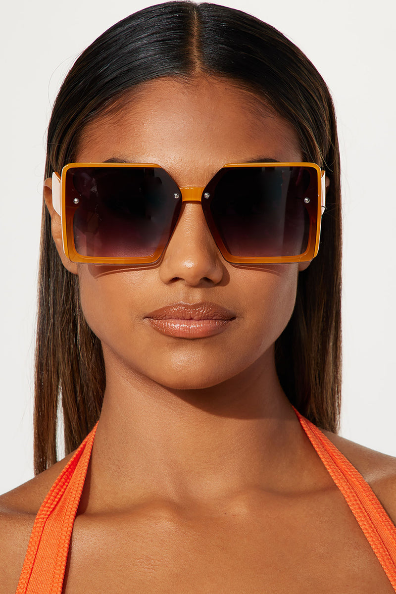 Dusk Til Dawn Sunglasses - Orange | Fashion Nova, Sunglasses | Fashion Nova