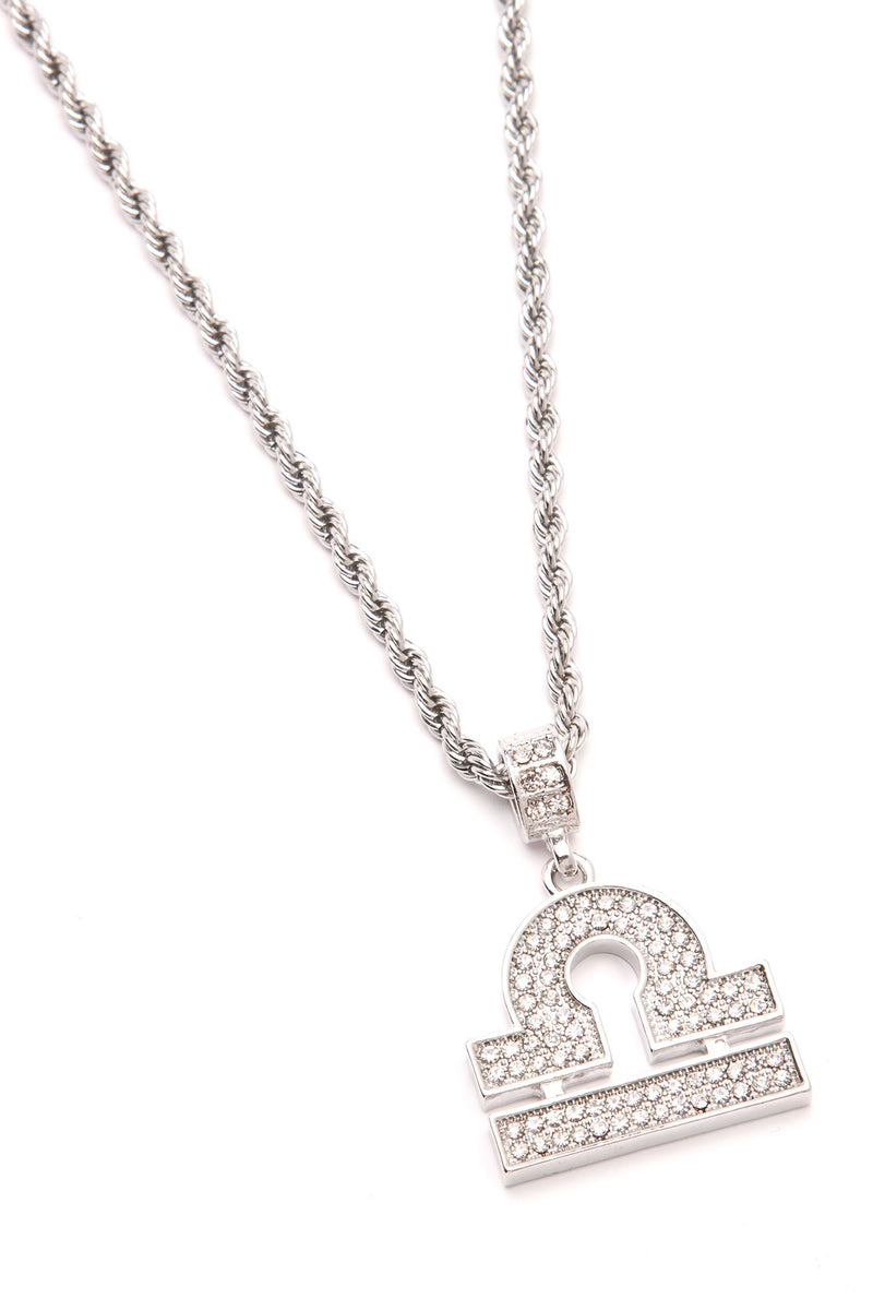Libra Zodiac Pendant Chain - Silver | Fashion Nova, Mens Jewelry ...