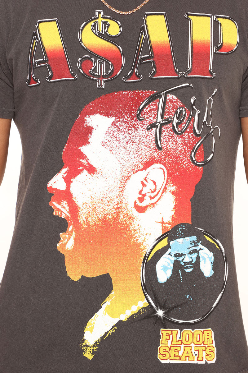 ASAP Ferg Floor Seats Short Sleeve Tee - Black | Fashion Nova, Mens ...