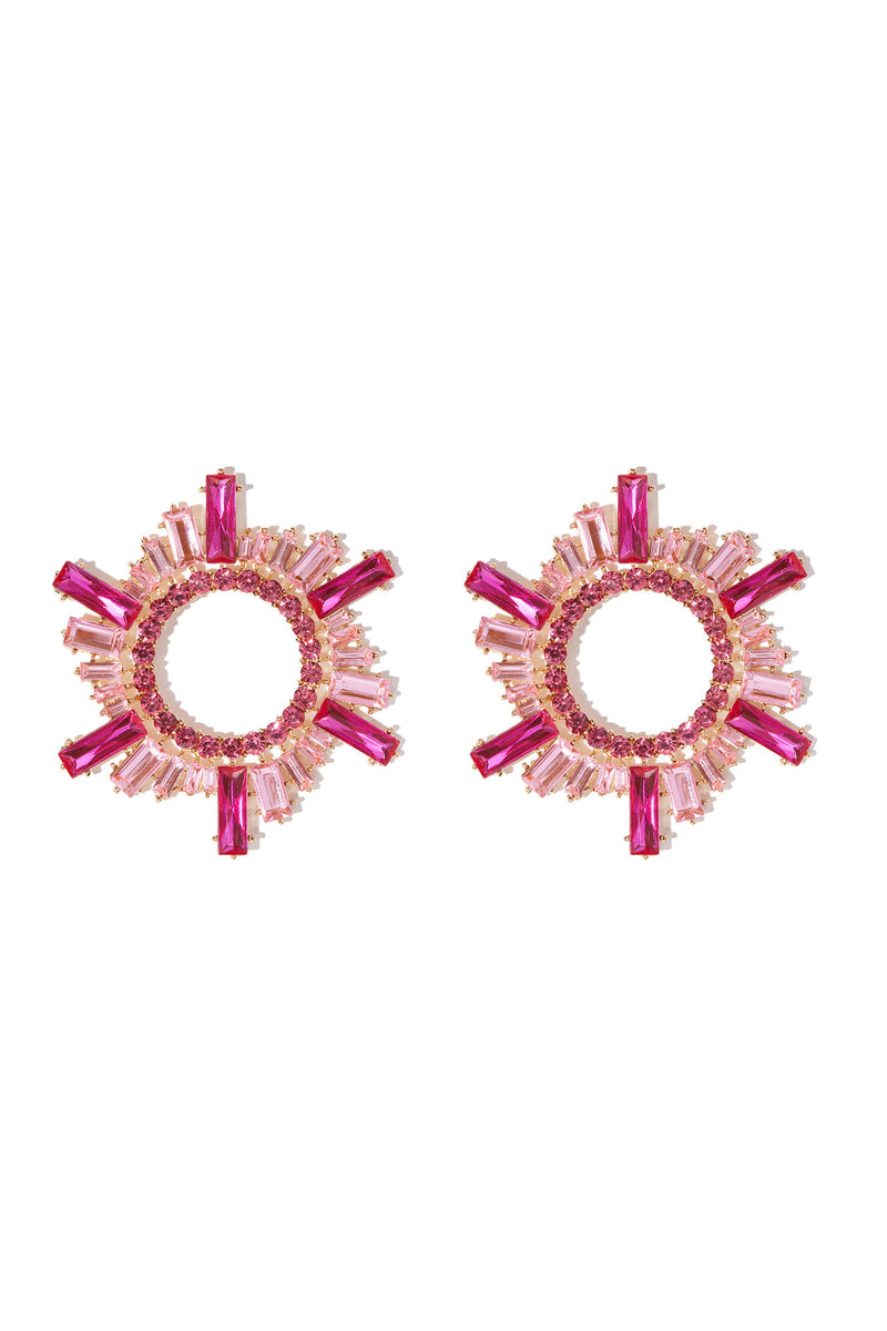 Dazzling Firework Earrings - Fuchsia | Fashion Nova, Jewelry | Fashion Nova