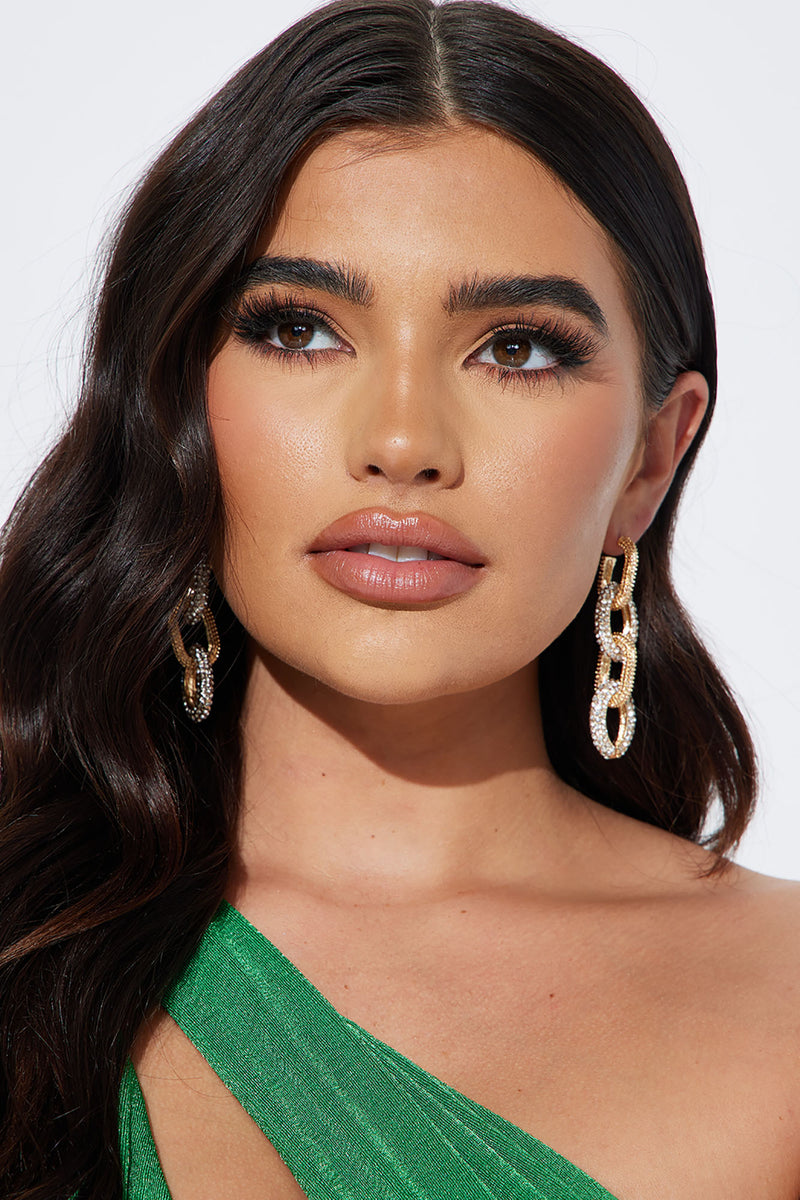 Forever Attached Earrings - Gold | Fashion Nova, Jewelry | Fashion Nova