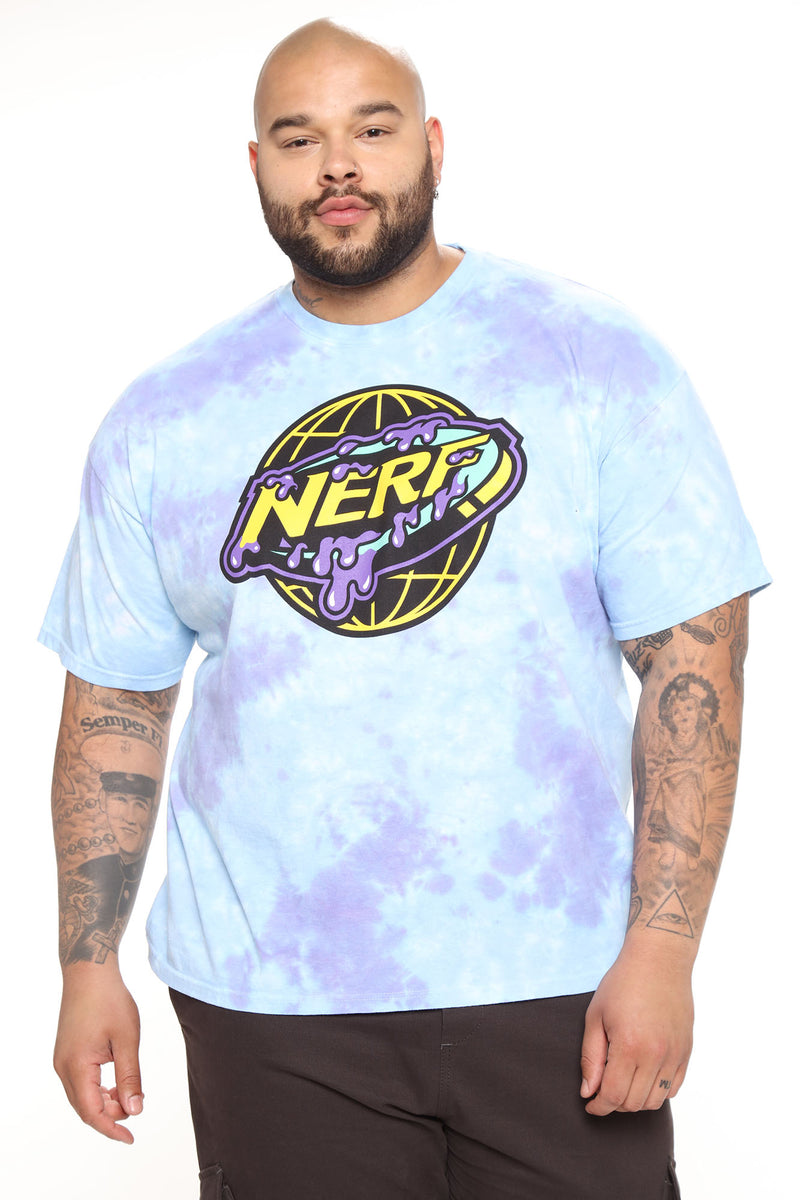 Nerf Tie Dye Short Sleeve Tee - Purple | Fashion Nova, Mens Graphic ...