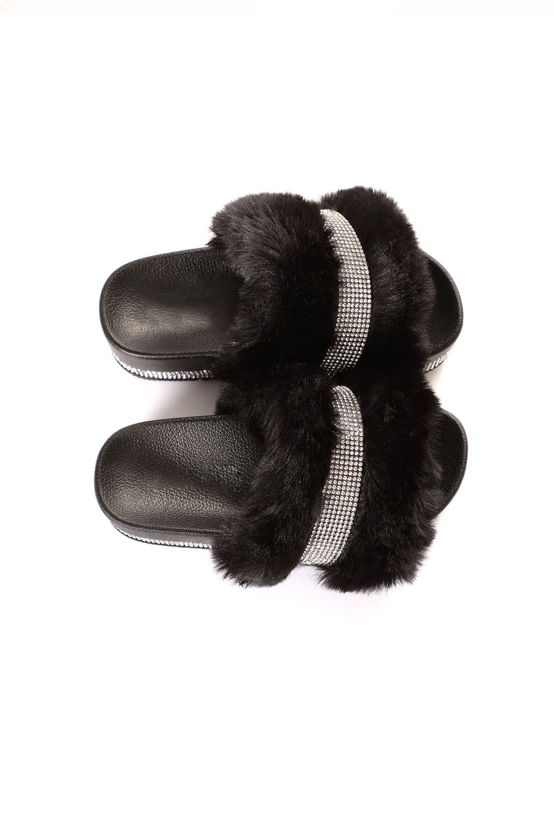 Mini West Hollywood Slides - Black | Fashion Nova, Kids Shoes | Fashion ...