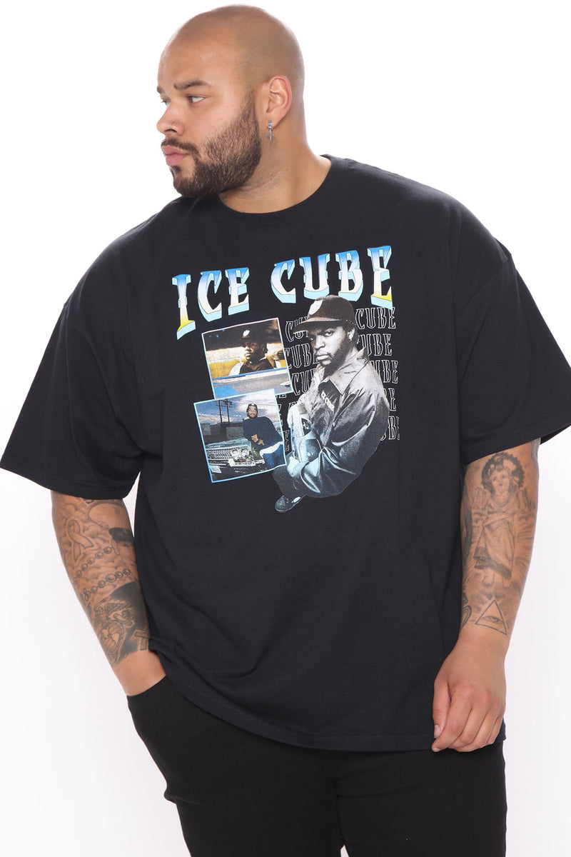 Ice Cube Photo Short Sleeve Tee - Black | Fashion Nova, Mens Graphic ...