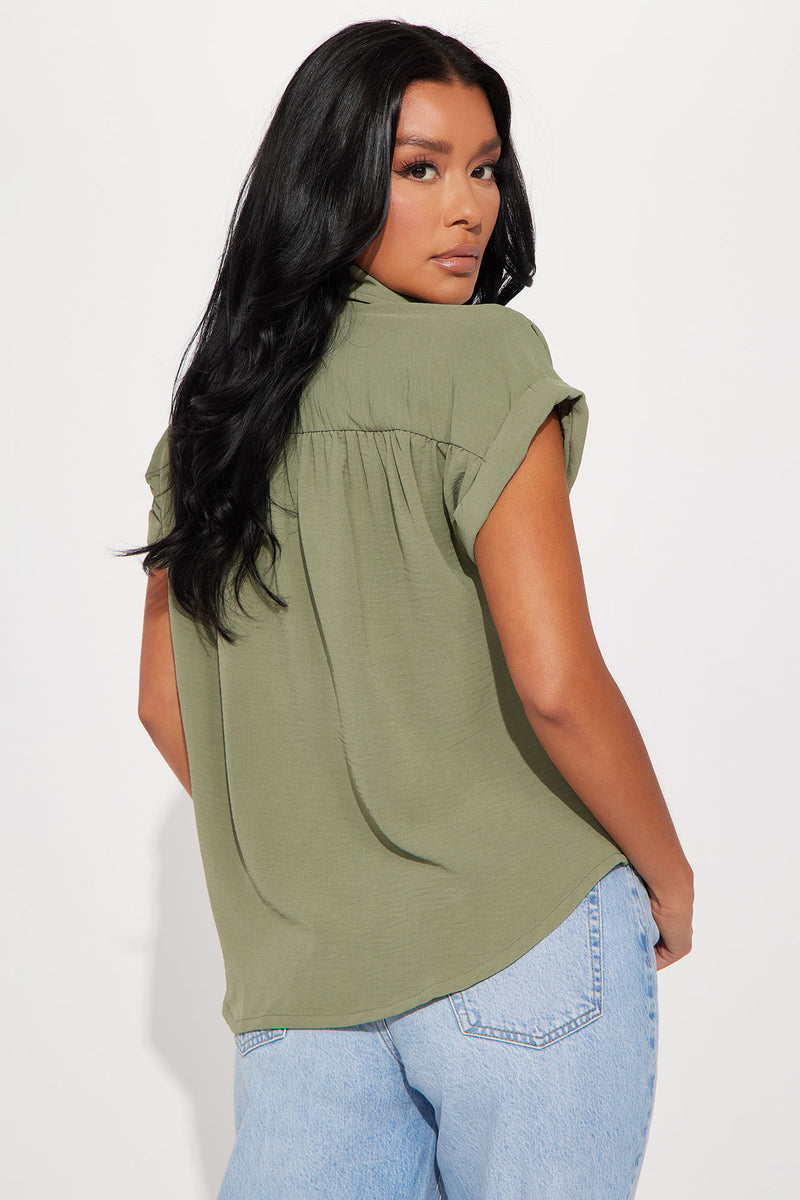 Beck Shirt - Olive | Fashion Nova, Shirts & Blouses | Fashion Nova