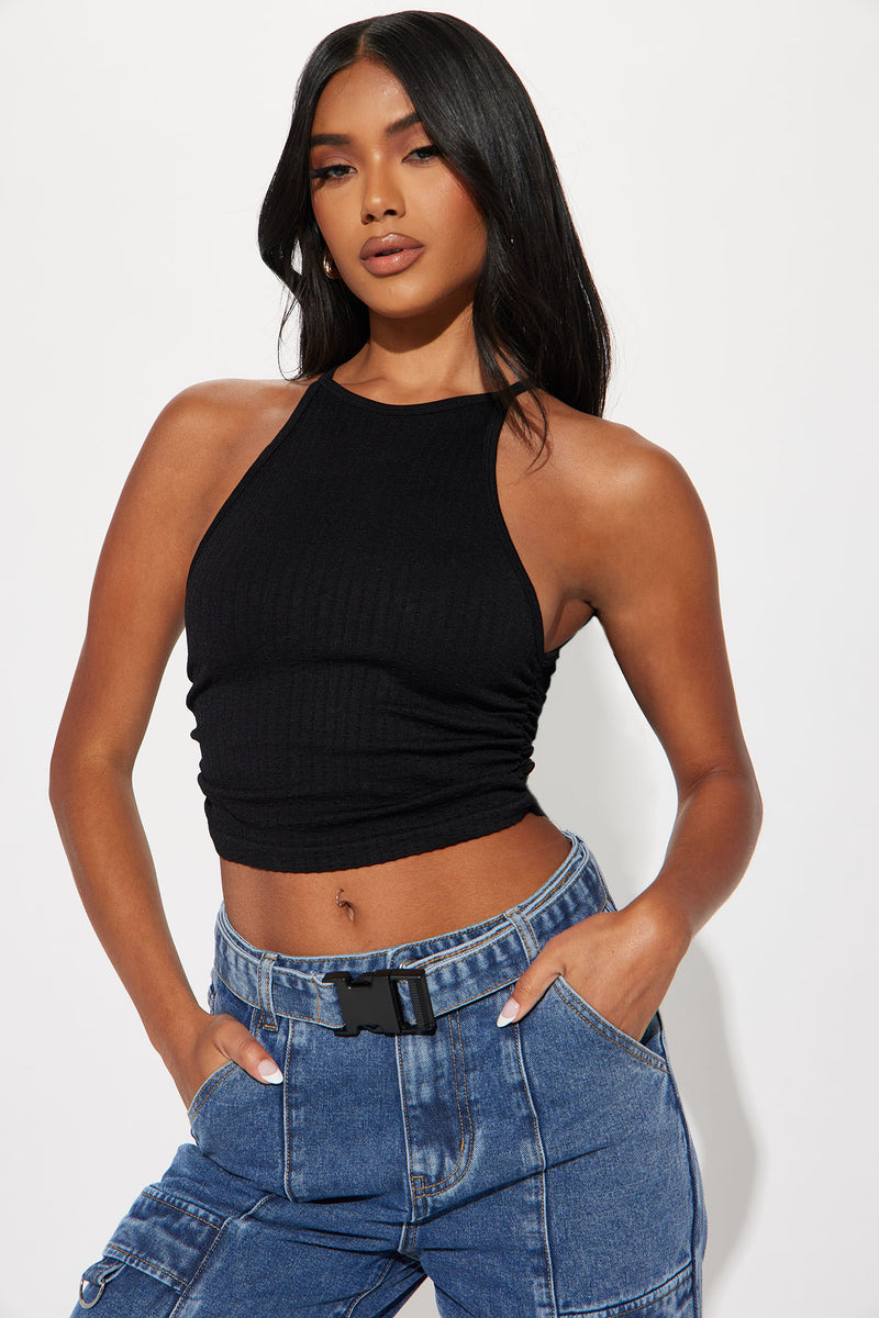 Julie Halter Top - Black | Fashion Nova, Knit Tops | Fashion Nova