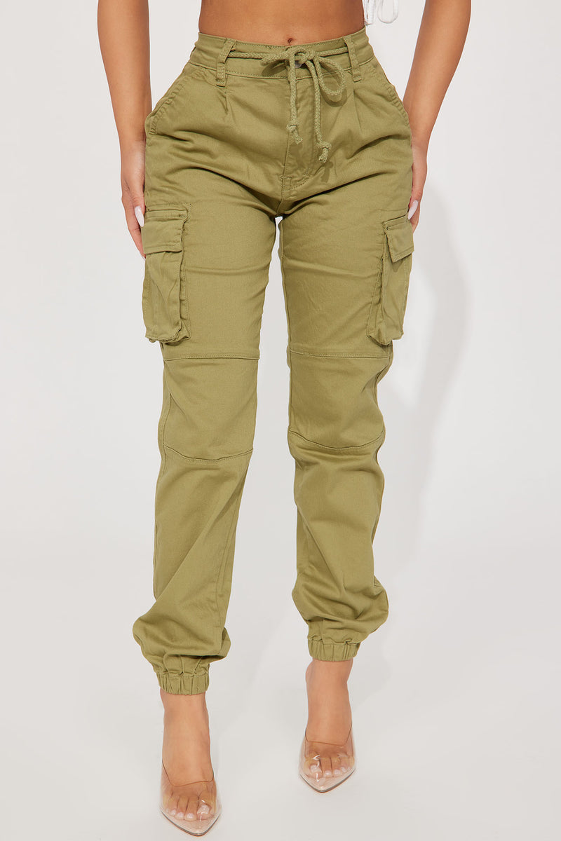 Victoria Cargo Pants - Sage | Fashion Nova, Pants | Fashion Nova