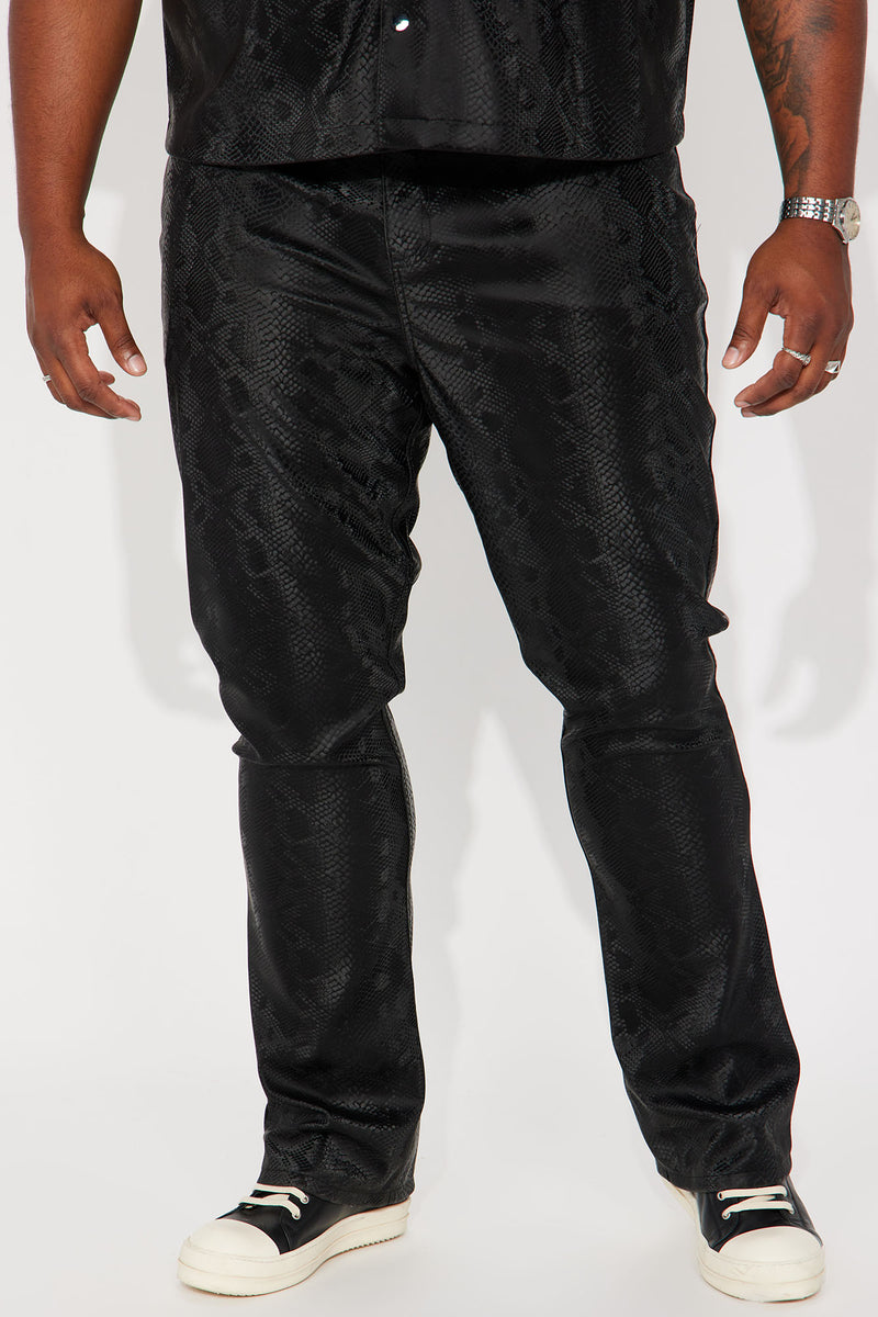 Miracle Maker Python Pants - Black | Fashion Nova, Mens Pants | Fashion ...