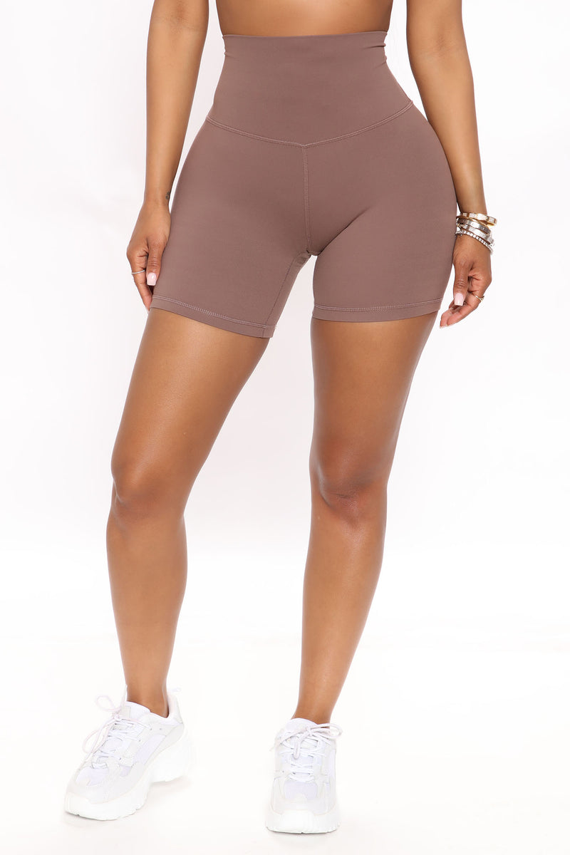 Take Charge Biker Short - Brown | Fashion Nova, Shorts | Fashion Nova