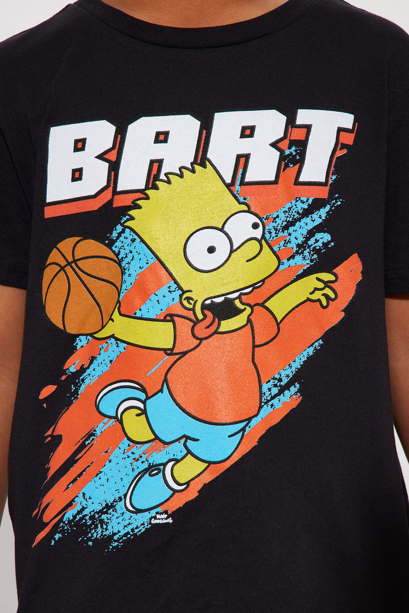 Mini Hoopin Bart Simpson Tee - Black | Fashion Nova, Kids Tops & T ...