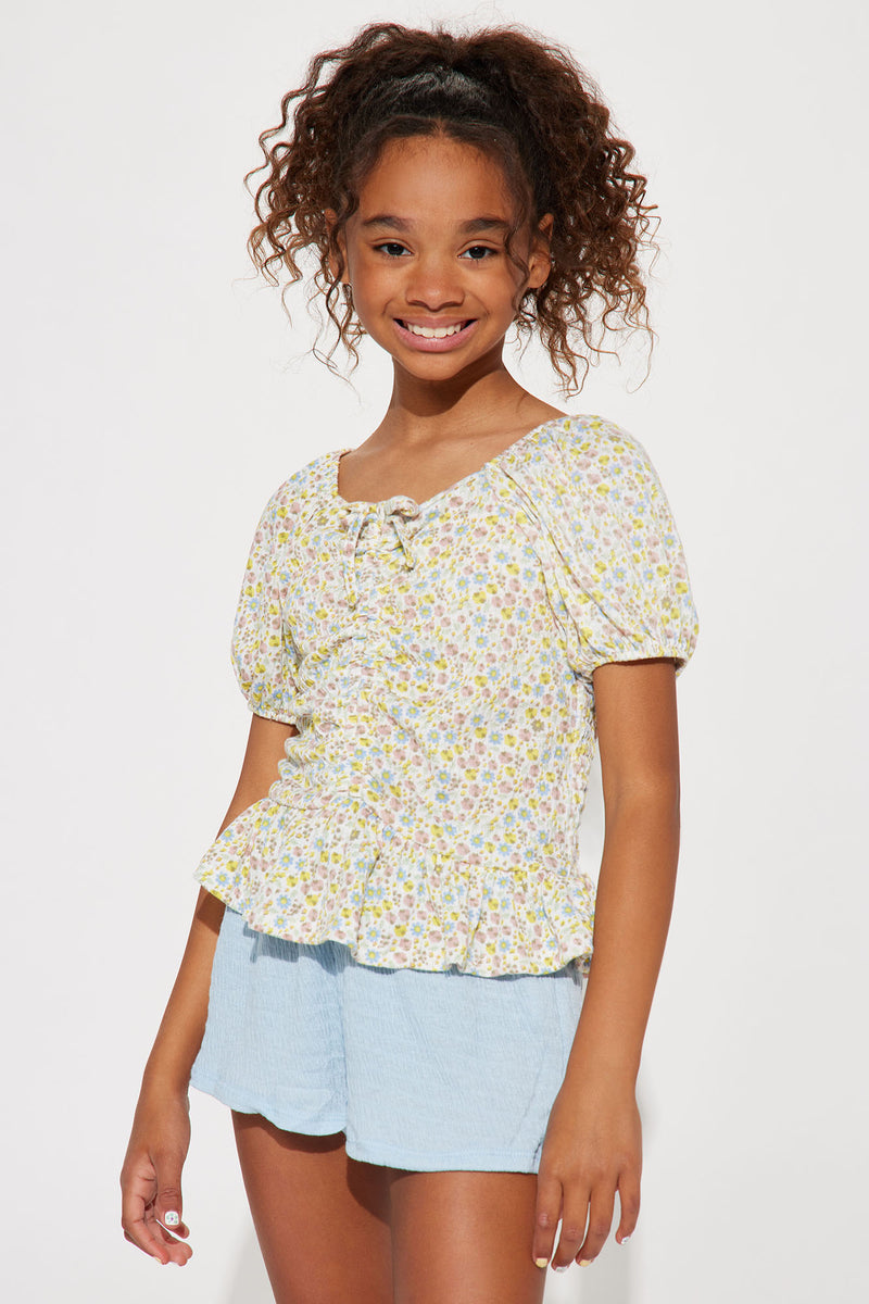 Mini Valley Girl Short Set - Blue/combo | Fashion Nova, Kids Sets ...