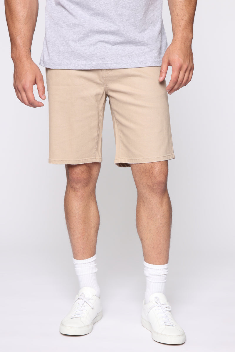 Mac Chino Short - Khaki | Fashion Nova, Mens Shorts | Fashion Nova