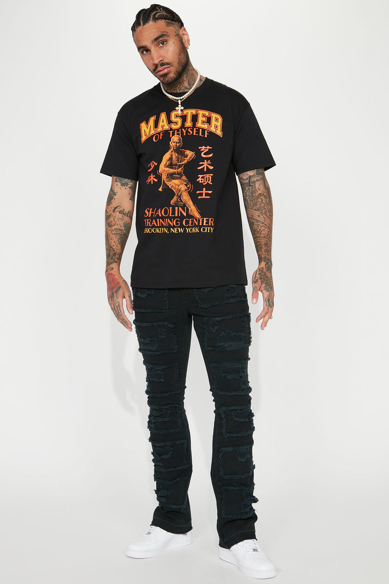 Master Of Thyself Short Sleeve Tee - Black | Fashion Nova, Mens Graphic ...