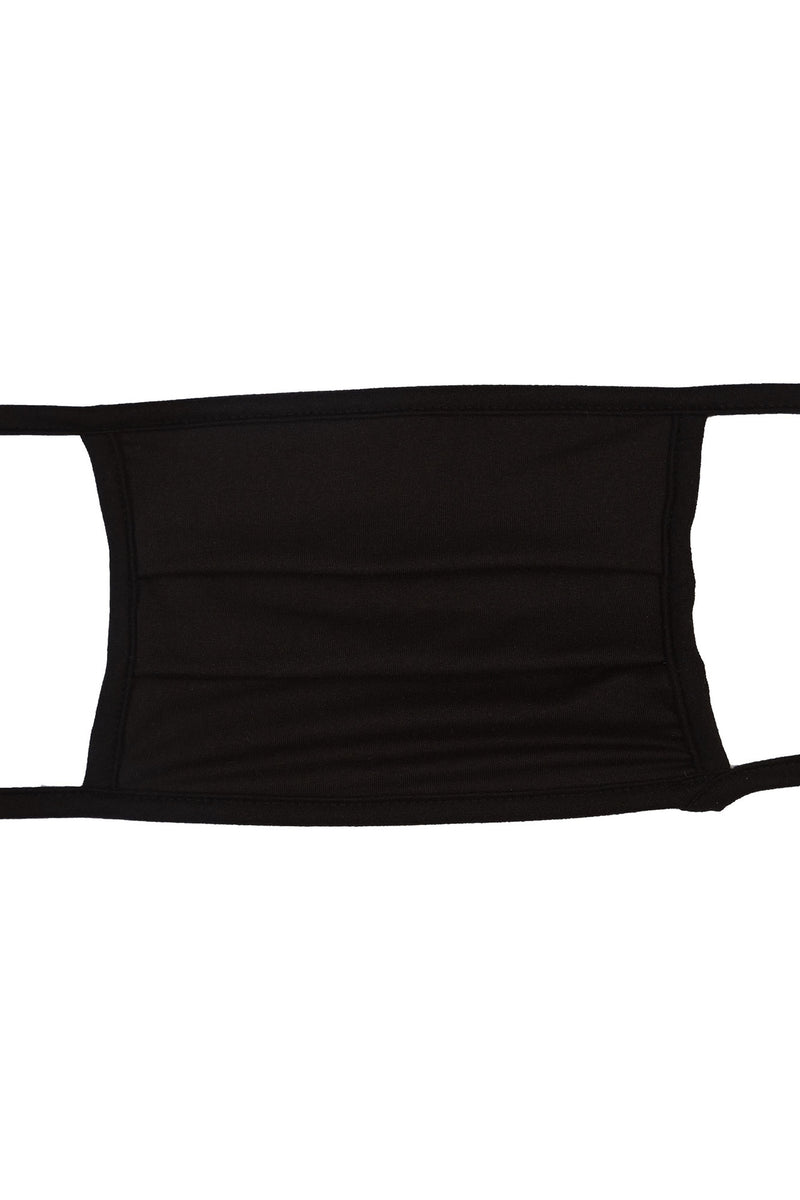 Solid Face Mask - Black | Fashion Nova, Facemasks | Fashion Nova