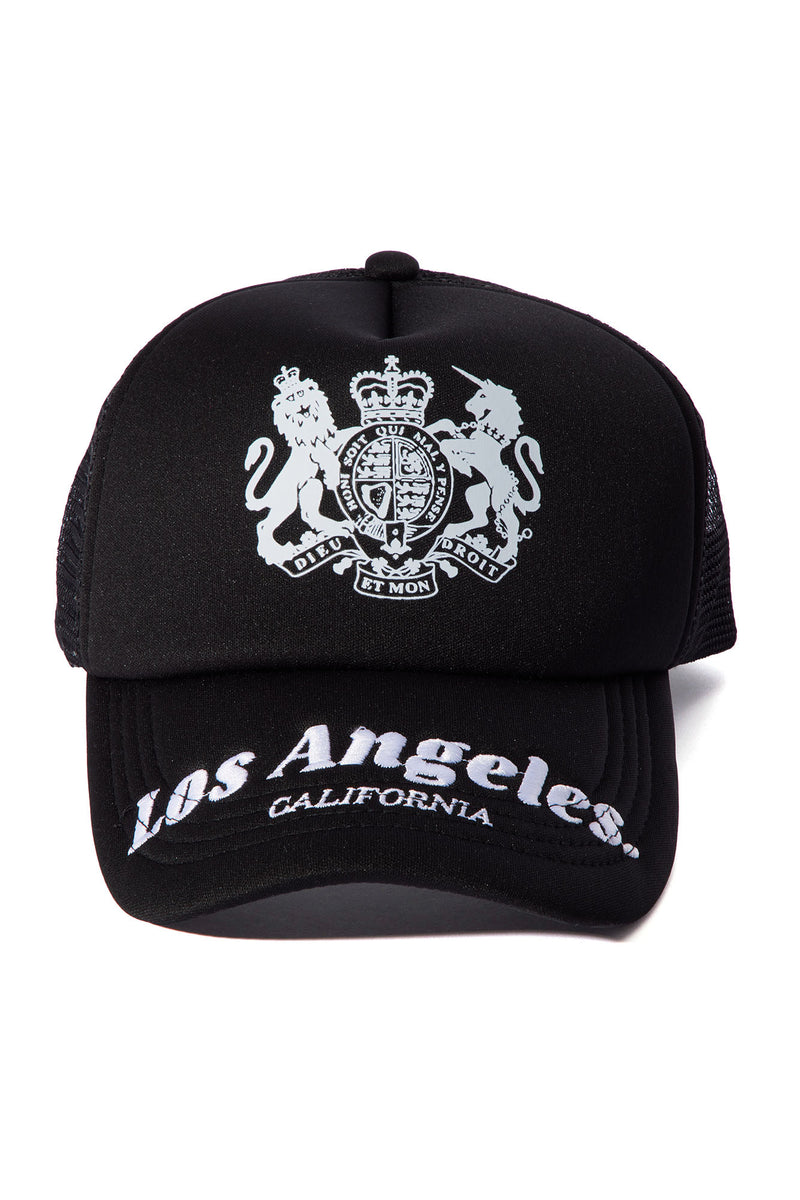 LA County Trucker Hat - Black | Fashion Nova, Mens Accessories ...