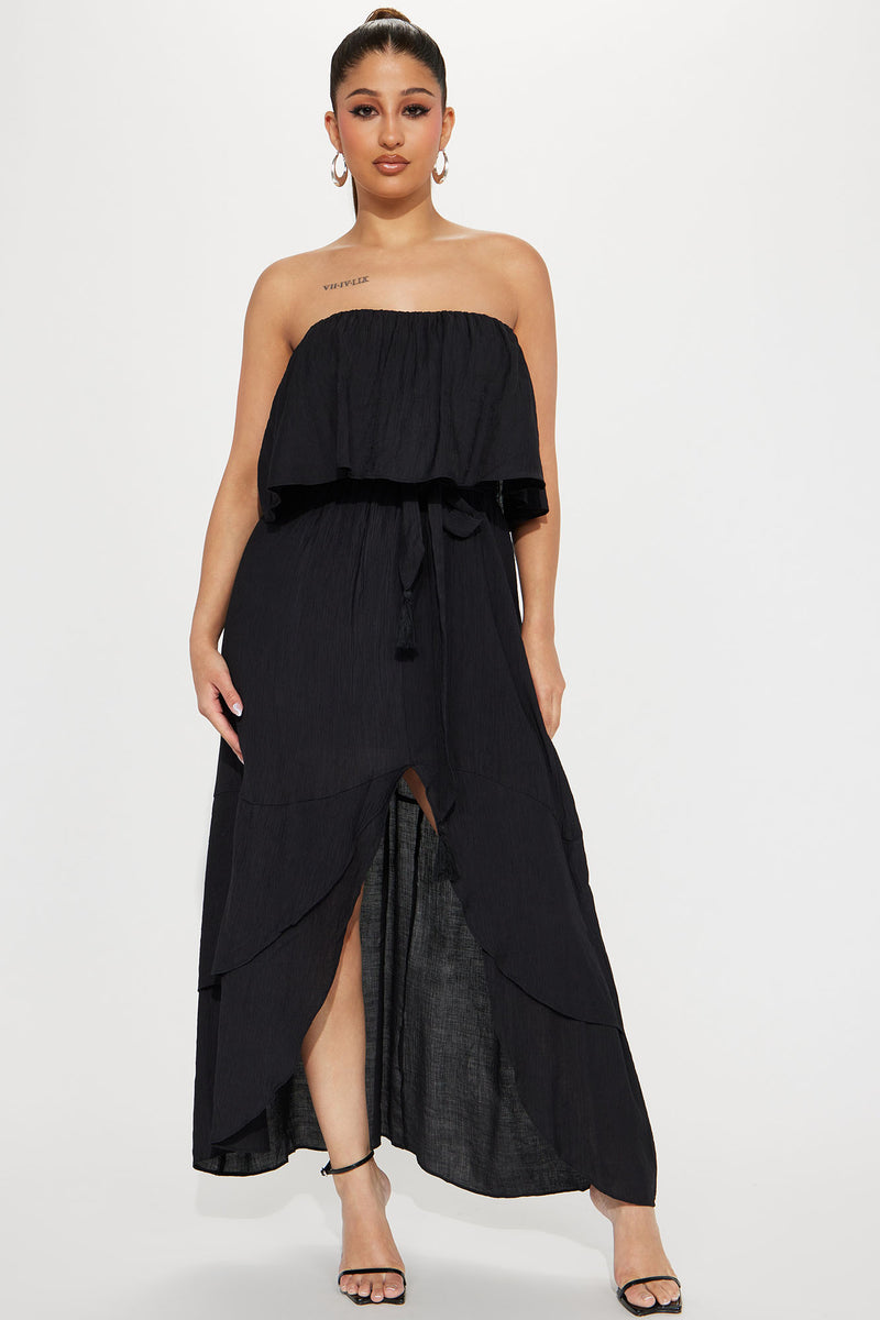 Alina Maxi Dress - Black | Fashion Nova, Dresses | Fashion Nova