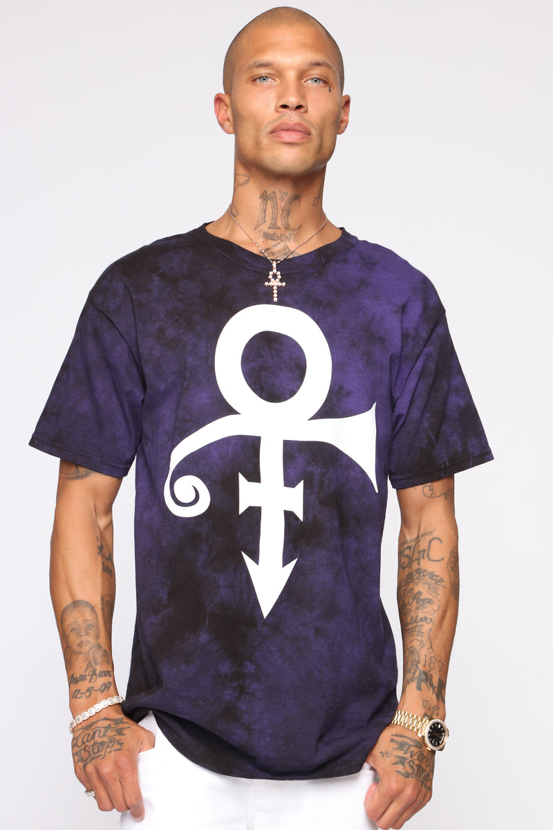 Prince Short Sleeve Tee - Purple/combo | Fashion Nova, Mens Graphic ...