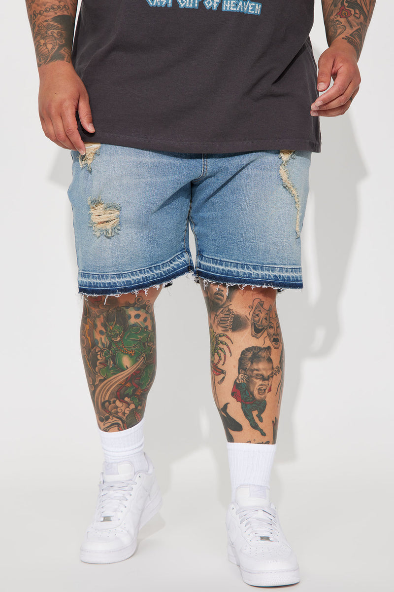 Put Through The Ringer Relaxed Denim Shorts - Medium Wash | Fashion ...
