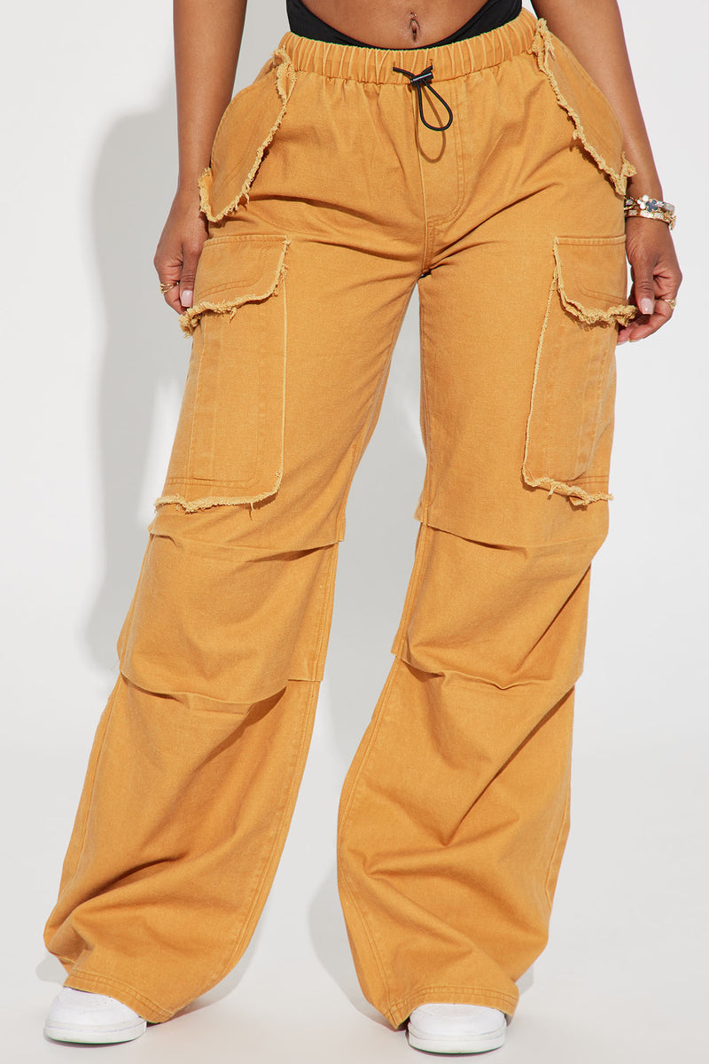 Chill Out Oversized Cargo Pant - Camel | Fashion Nova, Pants | Fashion Nova