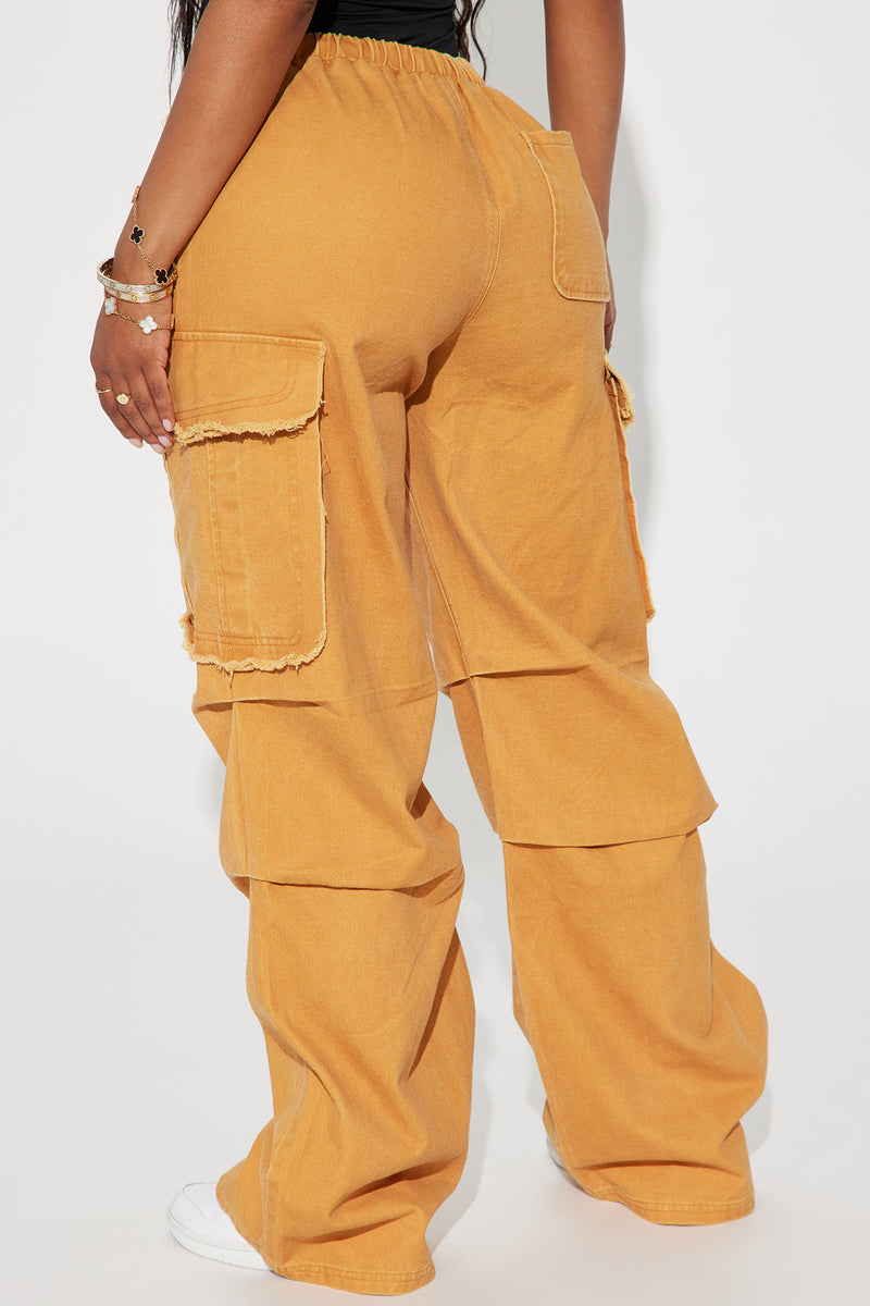 Chill Out Oversized Cargo Pant - Camel | Fashion Nova, Pants | Fashion Nova