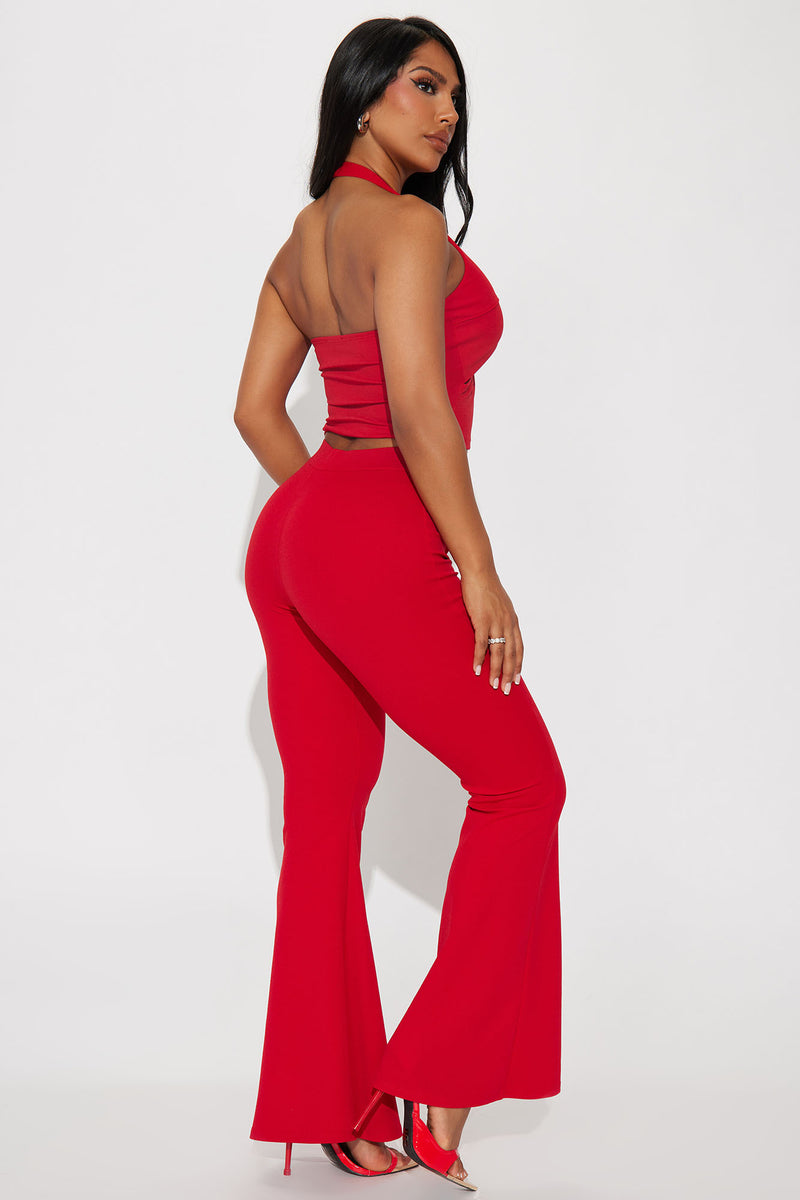New Here Pant Set - Red | Fashion Nova, Matching Sets | Fashion Nova