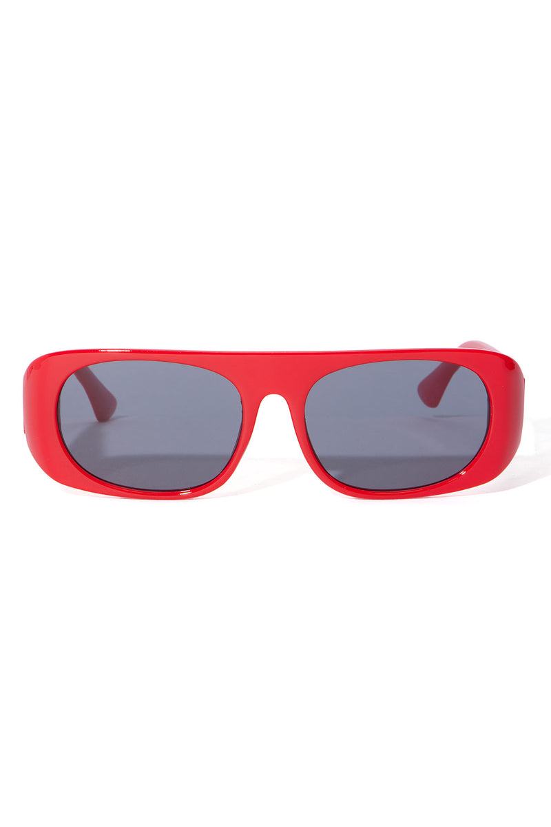 Let You Hear It Sunglasses - Red | Fashion Nova, Sunglasses | Fashion Nova