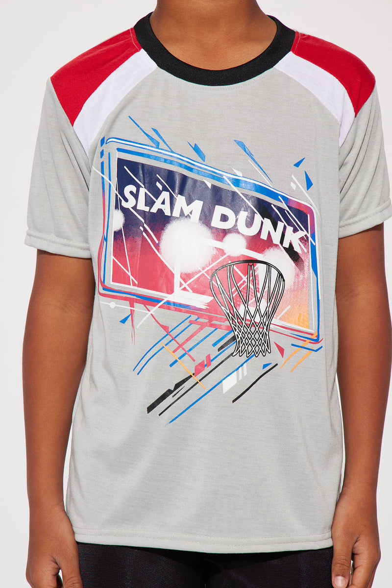 Mini Slam Dunk Jogger Set - Grey/combo | Fashion Nova, Kids Sets ...