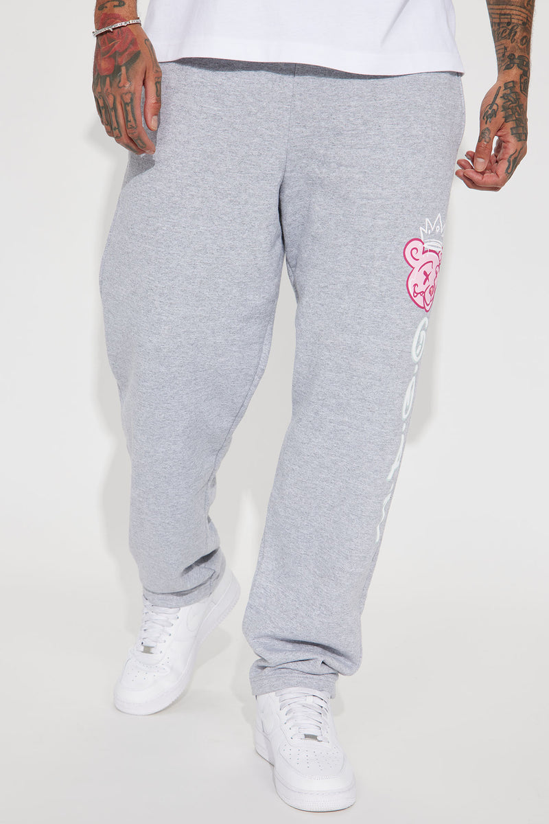 GOAT Mode Sweatpant - Grey | Fashion Nova, Mens Fleece Bottoms ...