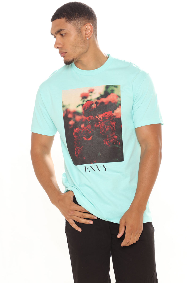 Envy Short Sleeve Tee - Mint | Fashion Nova, Mens Graphic Tees ...