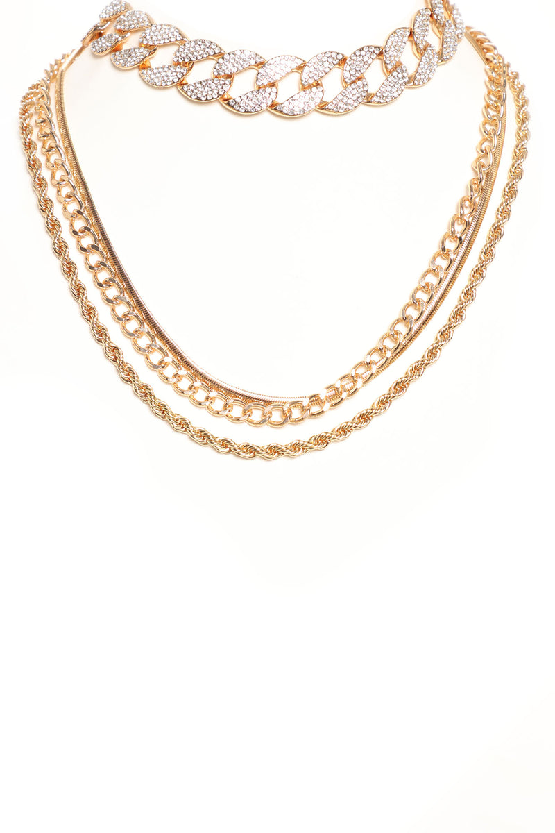 Like A Queen Chain Necklace - Gold | Fashion Nova, Jewelry | Fashion Nova
