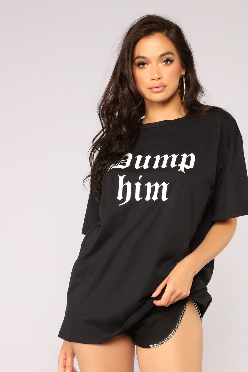 Bye Jason Tee - Black | Fashion Nova, Screens Tops and Bottoms ...