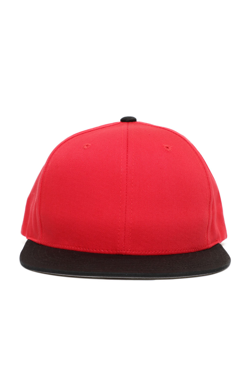 Upgrade You Two Tone Snapback Hat - Red/Black | Fashion Nova, Mens ...