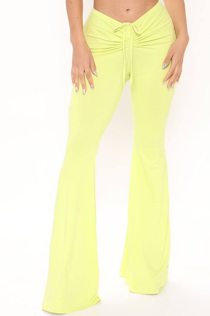 My First Choice Flare Pant - Chartreuse | Fashion Nova, Pants | Fashion ...
