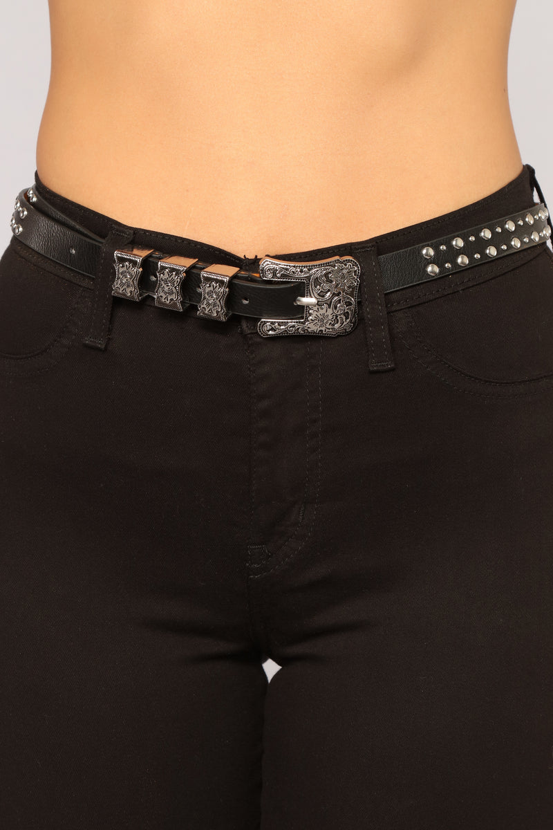 The West Of Me Belt - Black | Fashion Nova, Accessories | Fashion Nova